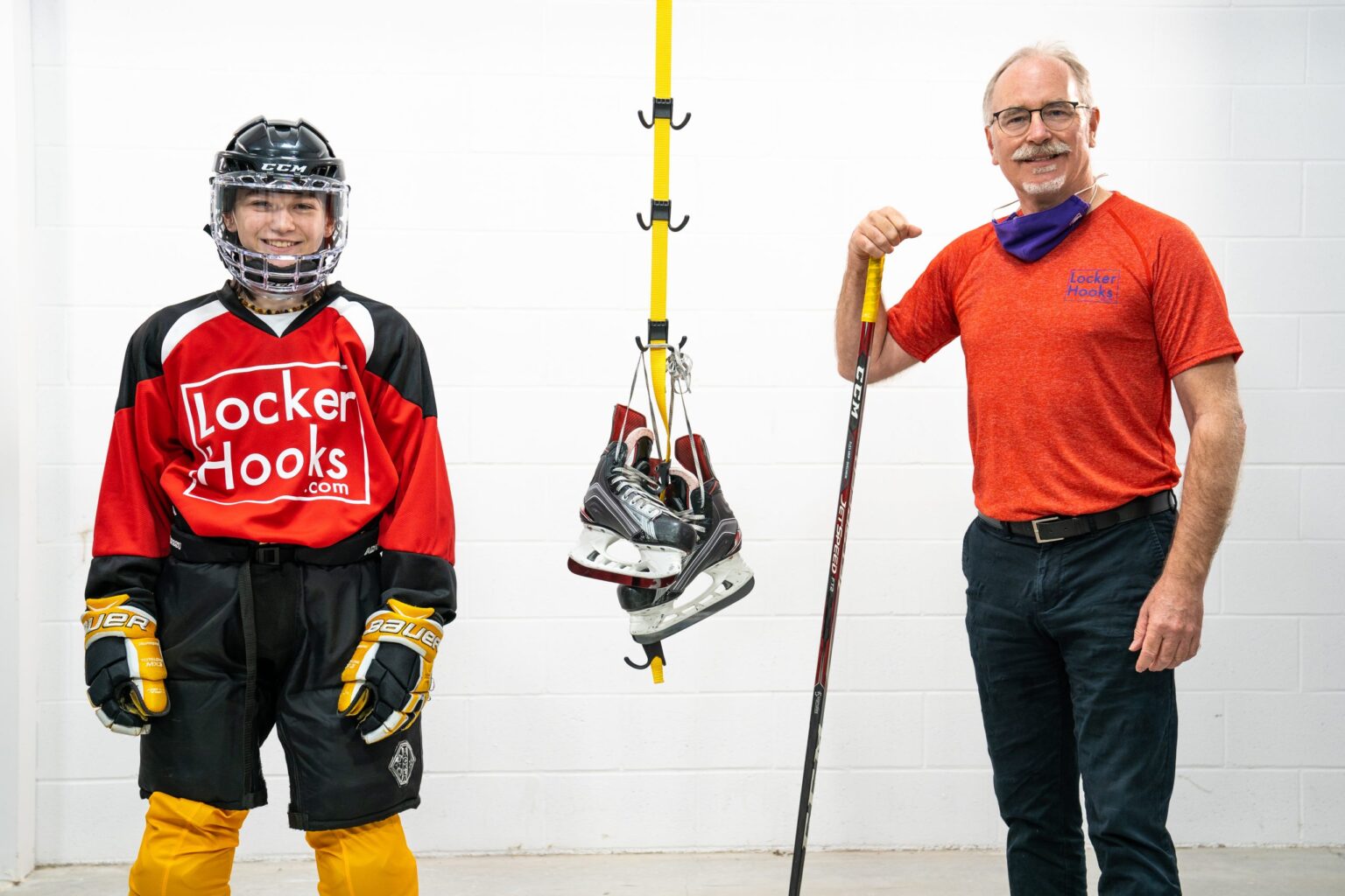 Locker Hooks - portable, lightweight and uniquely designed storage