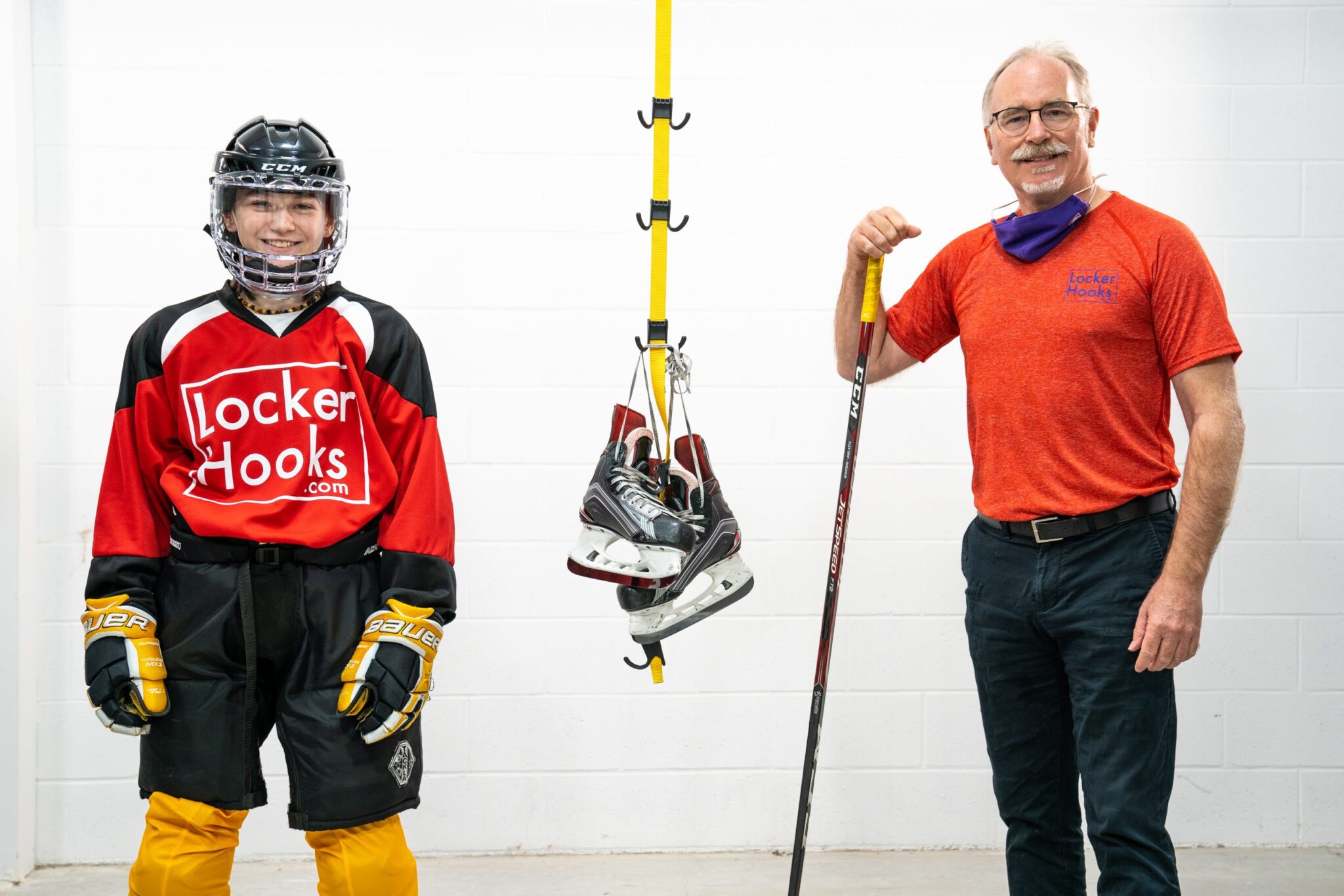 Locker Hooks - portable, lightweight and uniquely designed storage
